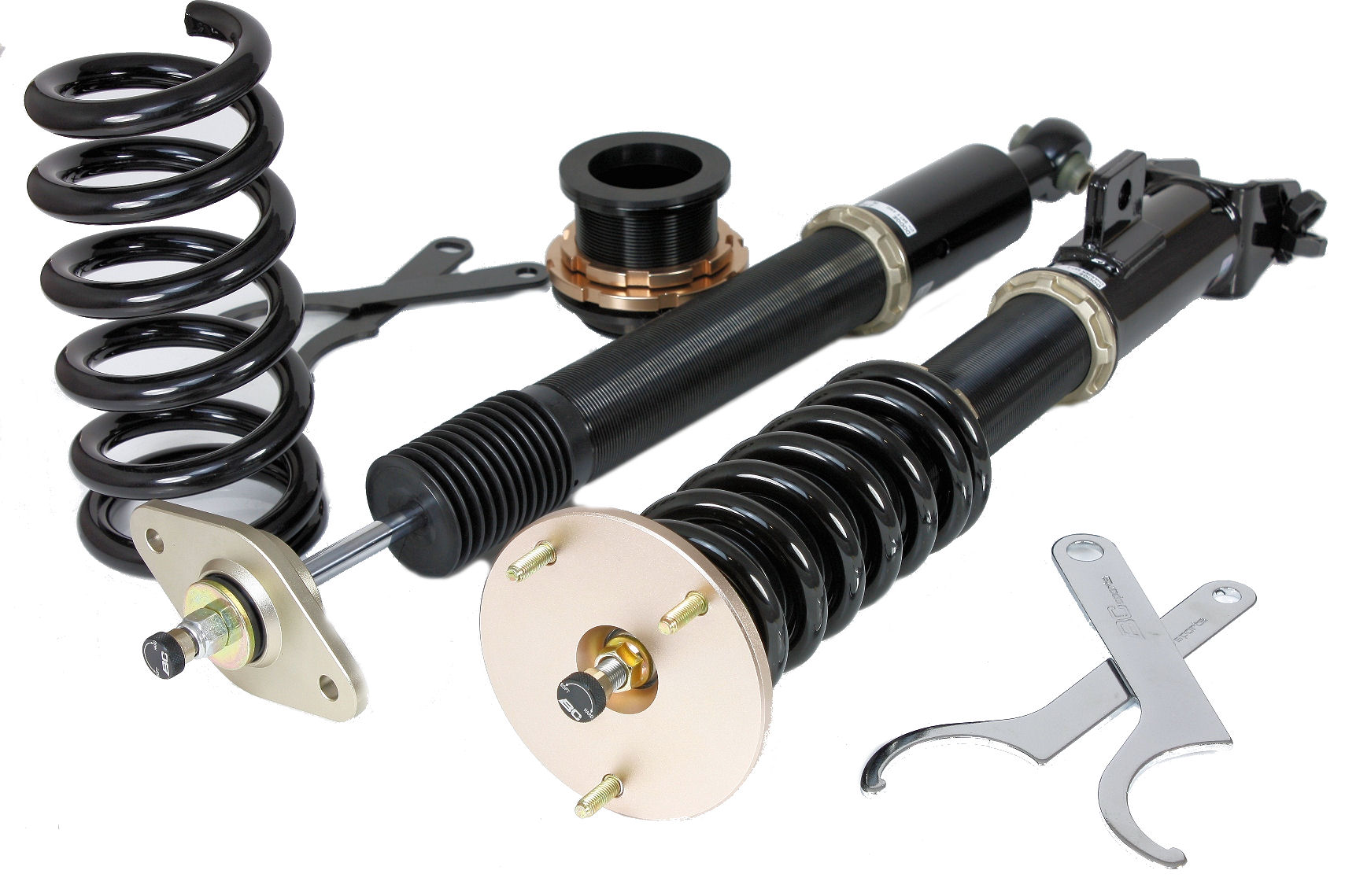 BC GOLD ADJUSTABLE COILOVERS CHRYSLER 300C MK1, DODGE CHARGER SRT-8 ...